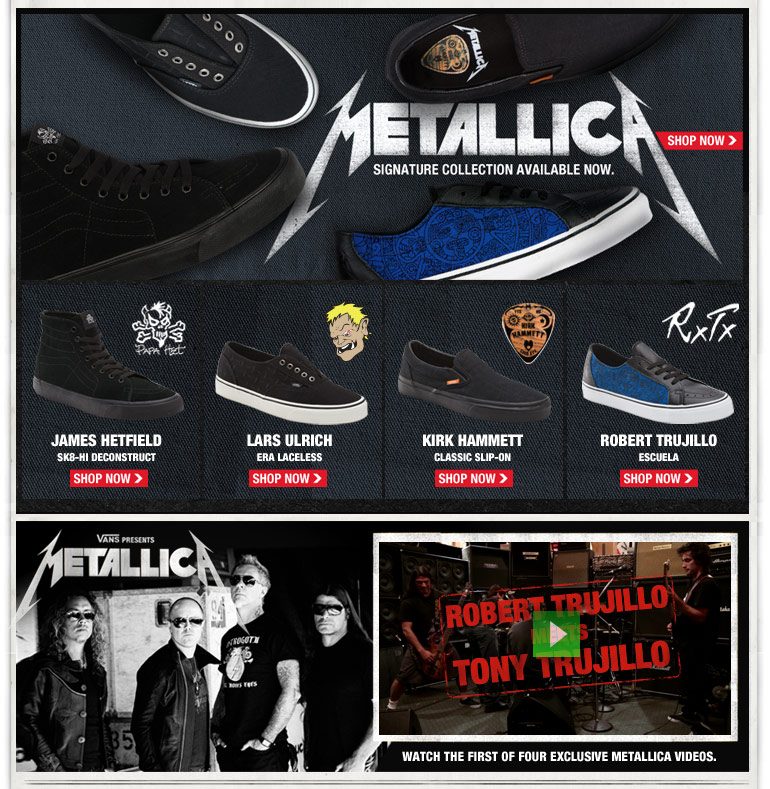Vans Metallica Shoes | Fashion Blog from the Fashion Blogger